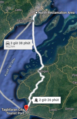 Vé Tàu Nhanh Từ Cebu Đến Tagbilaran, Bohol - Philippines Local Tours
